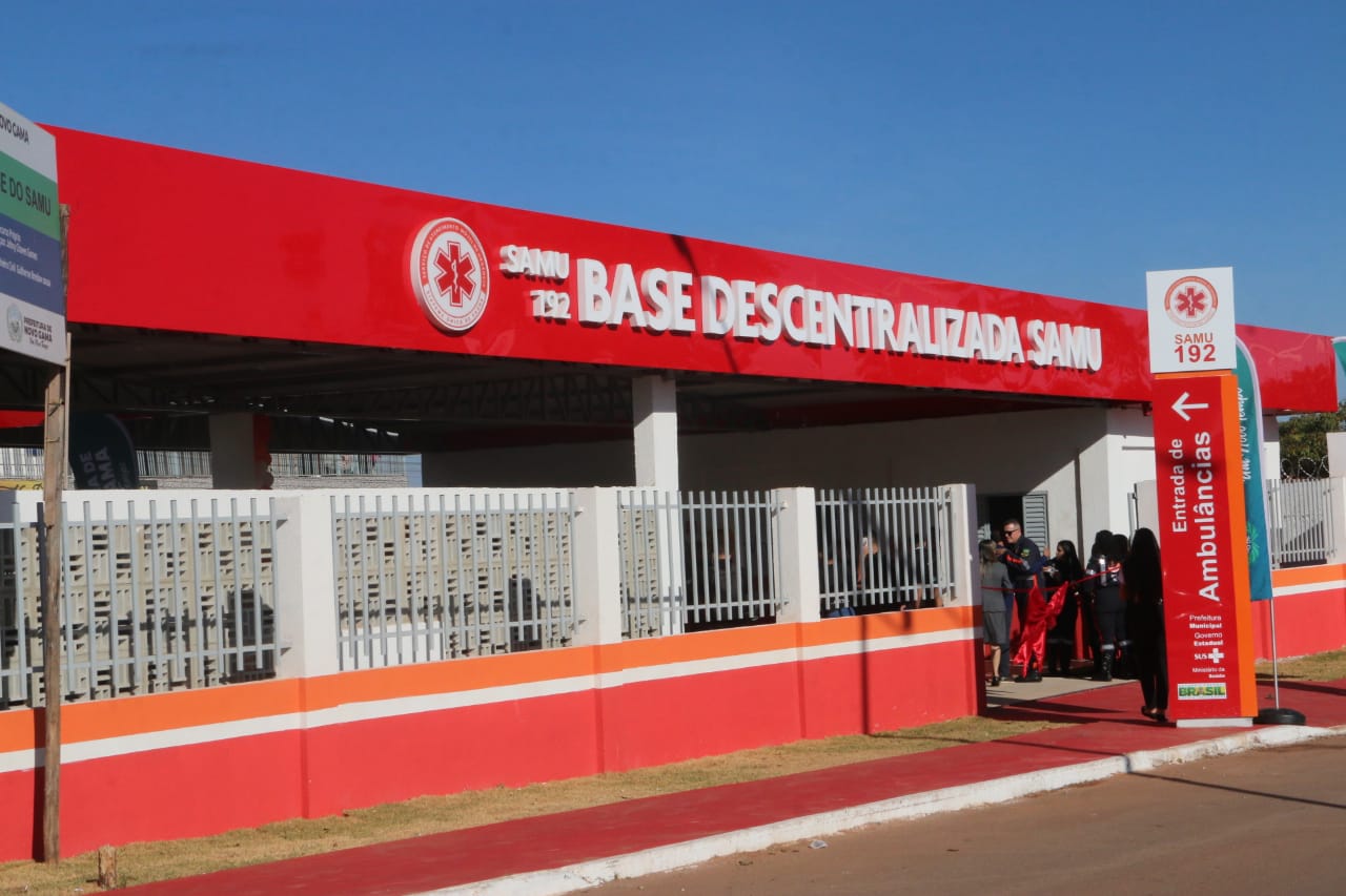 Daniel Vilela inaugura nova base do Samu em Novo Gama - Revista BSB Mulher
